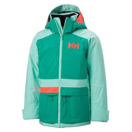 Helly Hansen Ski-/ Snowboardjacke "Stellar" in T&uuml;rkis - 51% | Gr&ouml;&szlig;e 140 | Kinder-outdoor-jacken