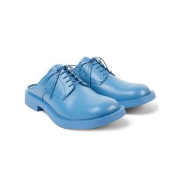 Camper Leder-Clogs in Hellblau - 64% | Gr&ouml;&szlig;e 39 | Herren-hausschuhe