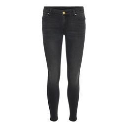 V&eacute;ro Moda VERO MODA Jeans 'VMSYLVIA' Damen Gr&ouml;&szlig;e 25/26 dunkelgrau