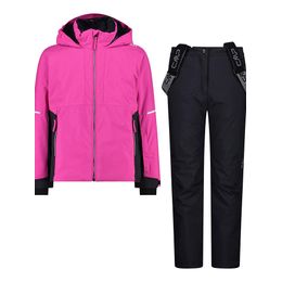 CMP 2tlg. Ski-/ Snowboard-Outfit in Pink/ Schwarz - 55% | Gr&ouml;&szlig;e 98 | Kinder-outdoor-jacken