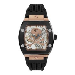Philipp Plein Analog Watch 'The $keleton' male Black size One Size