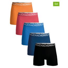 MUCHACHOMALO 5er-Set: Boxershorts in Bunt - 59% | Gr&ouml;&szlig;e XL | Herren-waesche