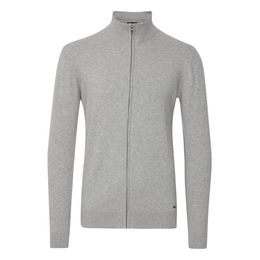 INDICODE JEANS Strickjacke 'Badi' Herren Gr&ouml;&szlig;e S grau