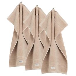 Gant Towel male Beige size 30_x_50_cm