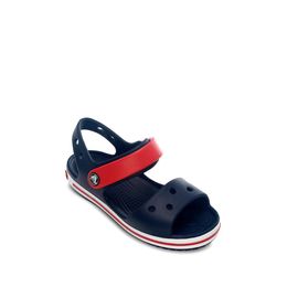 Crocs Sandalen "Crocband Kids" in Dunkelblau/ Rot - 46% | Gr&ouml;&szlig;e 22/23 | Babysandalen
