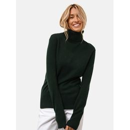 Just Cashmere Kaschmir-Pullover "Lexie" in Dunkelgr&uuml;n - 66% | Gr&ouml;&szlig;e S | Damen-pullover-cardigans