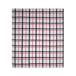 maryplaid Plaid in Schwarz/ Rot - 56% | Gr&ouml;&szlig;e 160x210 cm | Decken