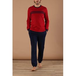 maryplaid Pyjama in Rot/ Dunkelblau - 56% | Gr&ouml;&szlig;e M | Herren-waesche