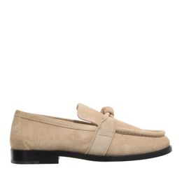 Bottega Veneta Loafer - Astaire Loafer - Gr. 39 (EU) - in Taupe - f&uuml;r Damen