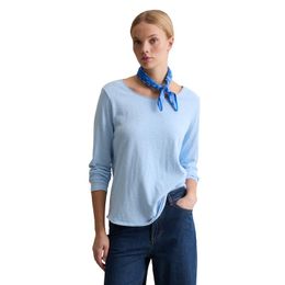 Marc O'Polo Marc O'polo Denim Damen Marc O'Polo DENIM Longsleeve &raquo;regular fit aus Organic Cotton&laquo; mit cooler Slub-Jersey-Struktur XS
