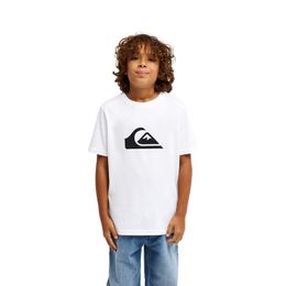 Quiksilver Jungen T-Shirt &raquo;Ev Comp Logo&laquo; wei&szlig; 12(148-156cm)
