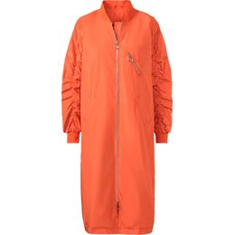 CR&Eacute;ATION L Damen Kurzmantel im Blouson-Stil orange Gr&ouml;&szlig;e 38