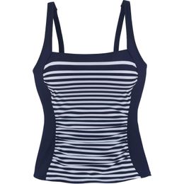 Lascana Damen Tankini-Top marine-wei&szlig; Gr&ouml;&szlig;e 36B