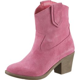 Heine Damen Stiefelette pink Gr&ouml;&szlig;e 36