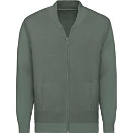 Marco Donati Herren Strickjacke schilf Gr&ouml;&szlig;e 48
