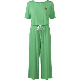 CR&Eacute;ATION L Damen Jumpsuit mit weitem Bein apfel Gr&ouml;&szlig;e 38