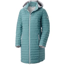 CR&Eacute;ATION L Damen Steppjacke mit Kapuze, abnehmbar mint-meliert Gr&ouml;&szlig;e 38