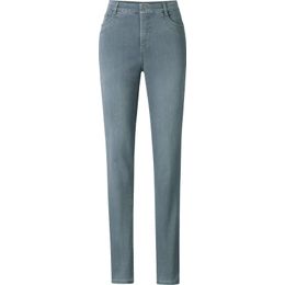 CR&Eacute;ATION L Damen 5-Pocket-Jeans in Magic-Stretch-Qualit&auml;t light grey-denim Gr&ouml;&szlig;e 20