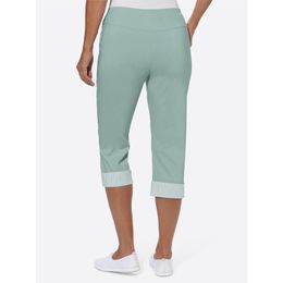 CR&Eacute;ATION L Damen Caprihose in Schlupfform kalkmint Gr&ouml;&szlig;e 42