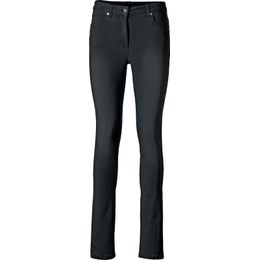 Heine Damen Skinny Jeans im Used-Look black denim Gr&ouml;&szlig;e 50