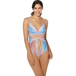 Sunflair Damen Badeanzug bunt-gestreift Gr&ouml;&szlig;e 42B