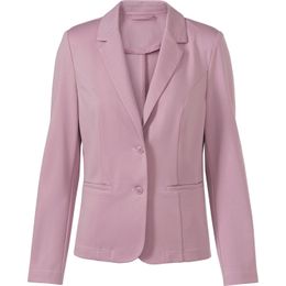 CR&Eacute;ATION L Damen Jerseyblazer in Interlock-Qualit&auml;t mauve Gr&ouml;&szlig;e 36