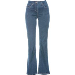 CR&Eacute;ATION L Damen Bootcut-Jeans im 5-Pocket-Stil blue-bleached Gr&ouml;&szlig;e 19