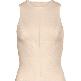 Lascana Damen Stricktop creme Gr&ouml;&szlig;e 32/34