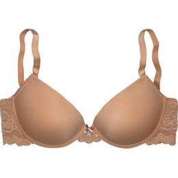 Lascana Damen Push-up-BH caramel Gr&ouml;&szlig;e 85AA