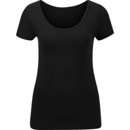 w&auml;schepur Damen Shirt schwarz Gr&ouml;&szlig;e 36/38