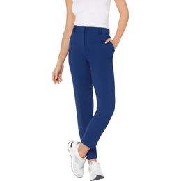 CR&Eacute;ATION L Damen Hose mit Schlitzen am Beinabschluss royalblau Gr&ouml;&szlig;e 40