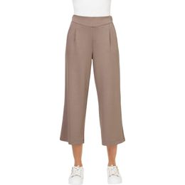 CR&Eacute;ATION L Damen Culotte mit Dehnbund hinten taupe Gr&ouml;&szlig;e 36