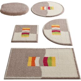 Grund unisex Badgarnitur beige-offwhite Gr&ouml;&szlig;e 45x50 cm - rechteckig