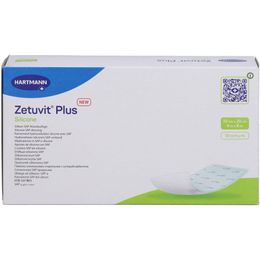 Avitamed Zetuvit Plus Silicone steril 10x20 cm 10 St