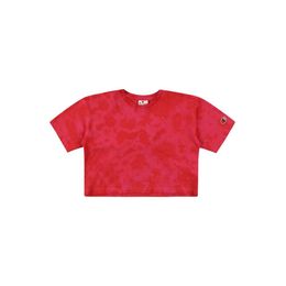 Champion Authentic Athletic Apparel T-Shirt M&auml;dchen Gr&ouml;&szlig;e 116 dunkelpink / blutrot