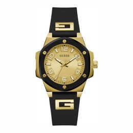 Guess Uhr Damen Gr&ouml;&szlig;e One Size gold / schwarz