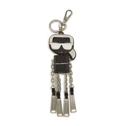K by KARL LAGERFELD Karl Lagerfeld Key Ring 'Ikon Karl' male Black size One Size