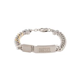Diesel Bracelet male Silver size One Size