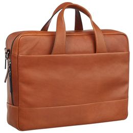 Leonhard Heyden Document Bag 'Hamburg' male Brown size One Size