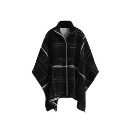 Desigual Poncho Damen Gr&ouml;&szlig;e XS/XL schwarz / wei&szlig;