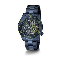 Guess Analog Watch ' AXLE ' male Blue size One Size