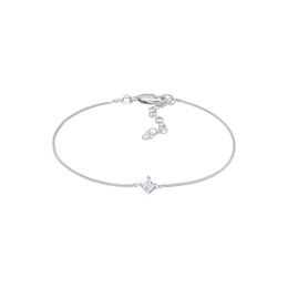 Elli DIAMONDS Armband Edelsteinarmband Damen Gr&ouml;&szlig;e 16 silber