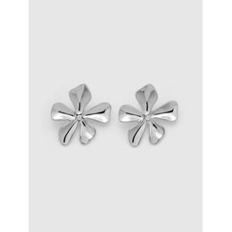 EDITED Earrings 'Flores' female Silver size One Size