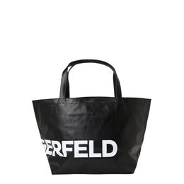 K by KARL LAGERFELD Karl Lagerfeld Shopper 'ESSENTIAL' Damen Gr&ouml;&szlig;e One Size schwarz / wei&szlig;