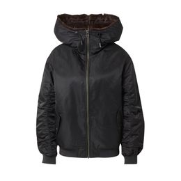 Levi's LEVI'S &Uuml;bergangsjacke 'Oversized Hooded Jacket' Damen Gr&ouml;&szlig;e S schwarz