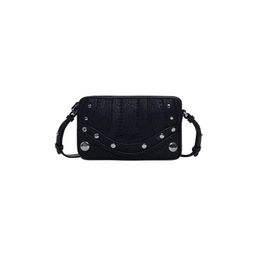 Desigual Clutch Damen Gr&ouml;&szlig;e One Size schwarz / silber
