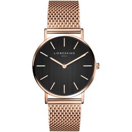 Liebeskind Berlin Analog Watch female Gold size One Size