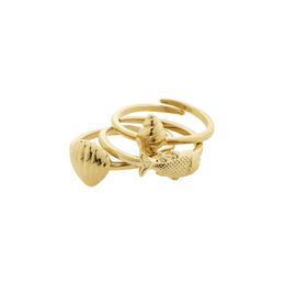 Pilgrim Ring female Gold size One Size