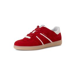 Tamaris Sneaker Damen Gr&ouml;&szlig;e 38 dunkelrot / wei&szlig;