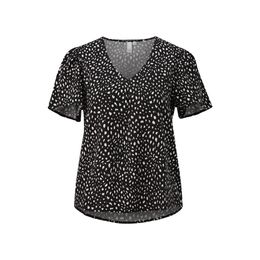 QS Bluse Damen Gr&ouml;&szlig;e XS schwarz / wei&szlig;